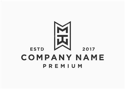 Premium Vector Letter Mwt Logo Design Vector Illustration Template