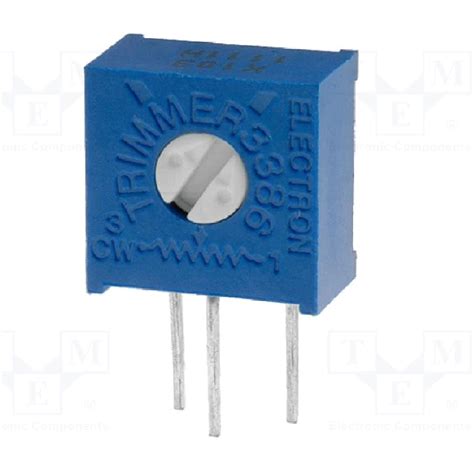 Potentiometer Mounting Single Turn 100kΩ 100mw ±20 Linear Mecsu Vn