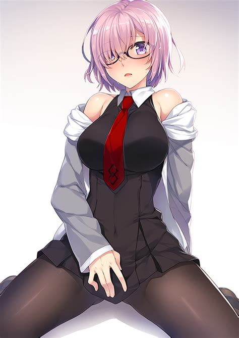 Mash Kyrielight Fate And 1 More Drawn By Yanagitsukiakari Danbooru