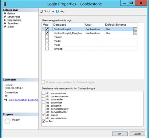 Sql Cobblestone Database Installation