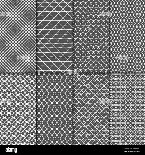 cloth seamless patterns fabric net vector textures lace meshes