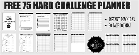 75 Hard Challenge Rules And Pdf Planner How To Do It
