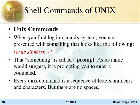 Ppt Introduction To Unix Fundamental Commands Powerpoint