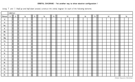 Calcium Electron Configuration Arrows