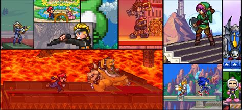 Super Smash Flash 2 Stage Improvements Super Smash Flash