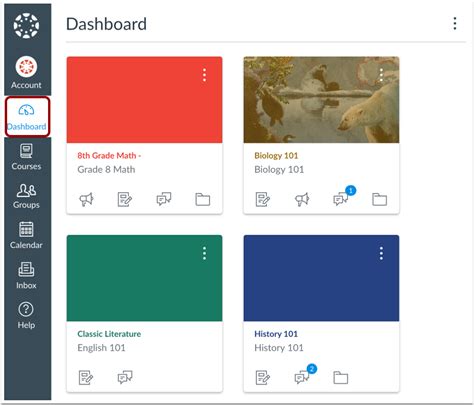 how do i use the global navigation menu as a st canvas lms community