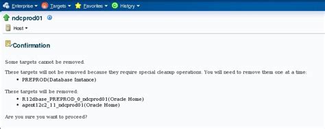 Remove Host Target From Oracle Em 12c