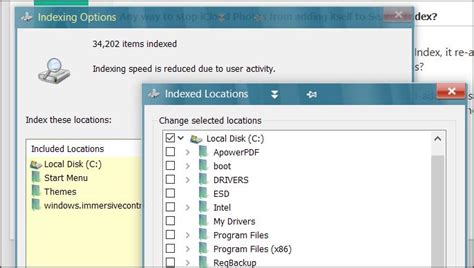 Any Way To Stop Icloud Photos From Adding Itself To Search Index Solved Windows 10 Forums