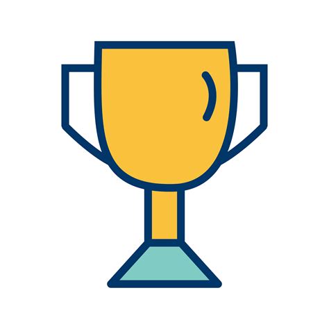 Trophy Icon Vector Illustration 421733 Vector Art At Vecteezy