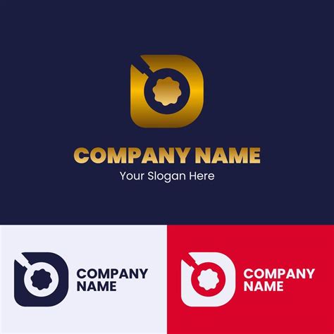 Letter D Gold Luxury Monogram Concept 55003250 Vector Art At Vecteezy