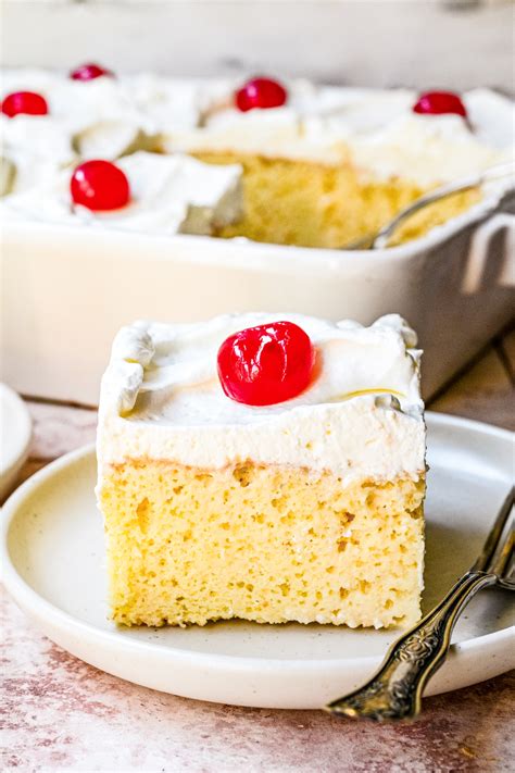 Tres Leches Cake The Novice Chef