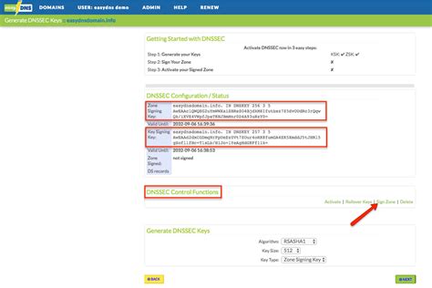 DNSSEC EasyDNS Technologies Inc
