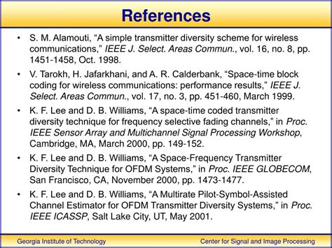 Ppt Space Time And Space Frequency Coded Orthogonal Frequency Division Multiplexing