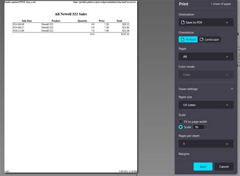 Basic Html Reporting Template Showcase Grist Creators