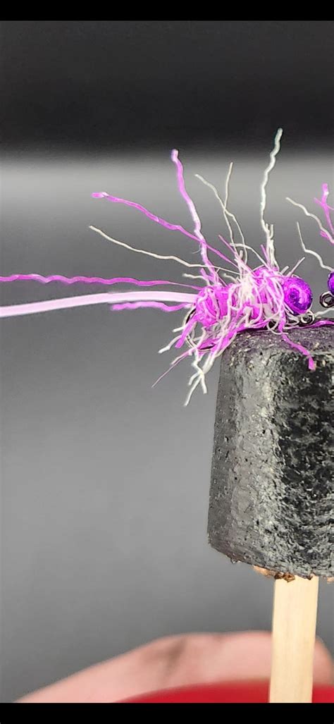 Radioactive Hair Nymph Pink Canoe Bait Co