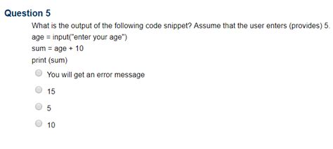 Solved Question1 Topic Stringl What Is The Output Of The