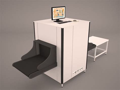 3d 공항 보안 책임자 엑스레이 수하물 검사 3d 모델 10 3ds Max Fbx Obj Free3d