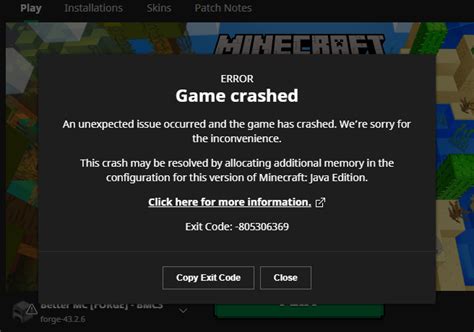Game Crashes Upon Clicking Singleplayer Or Joining A Singleplayer World