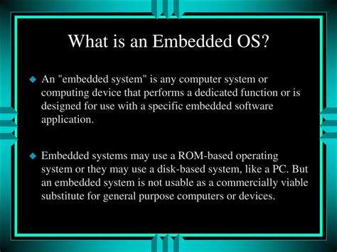 PPT Embedded Operating Systems And Linux PowerPoint Presentation Free Download ID 195947