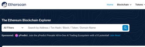 Unmasking Ethereums Mysteries An In Depth Guide To Using Etherscan Cryptoticker