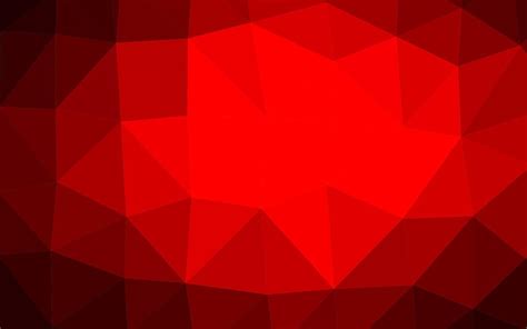 Light Red Vector Shining Triangular Pattern 13359503 Vector Art At