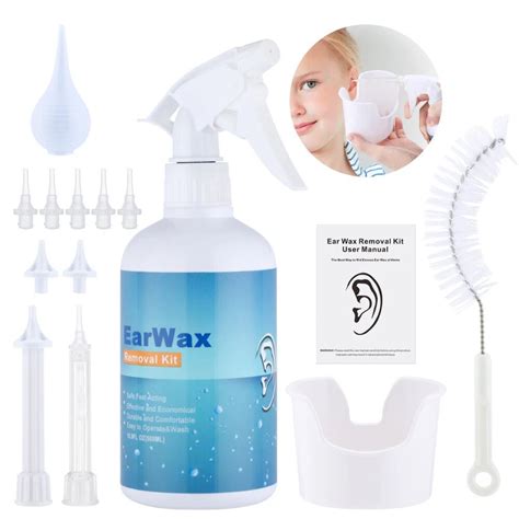 Ear Wax Removal Kit Ear Irrigation Cleaner Tool With Ear Washing