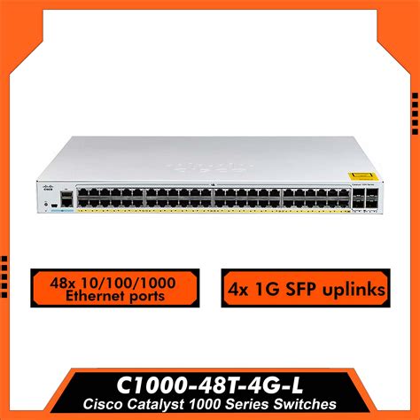 C T G LCisco Catalyst Series Switches X Ethernet Ports X G SFP