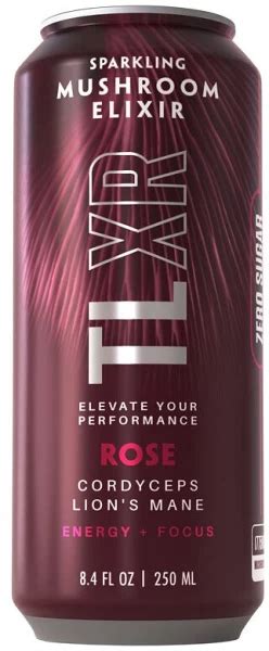 Teelixir Tlxr Sparkling Mushroom Elixir Rose 250ml X 24 Pack
