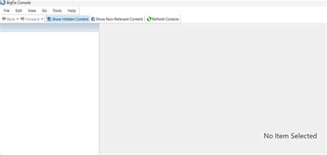 Bigfix Thick Console Is Completely Empty Blank On Launch Content Authoring Bigfix Forum