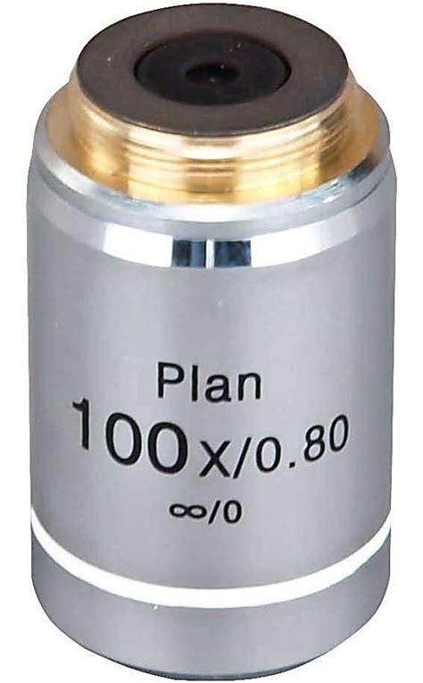 100x Dry Objective For L3230 L3203 Materials Microscope Non Coverslip Corrected Gt Vision