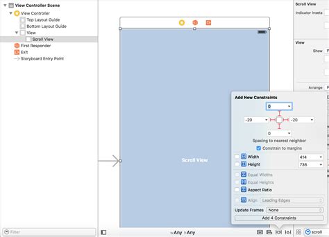 Autolayout With Uiscrollview