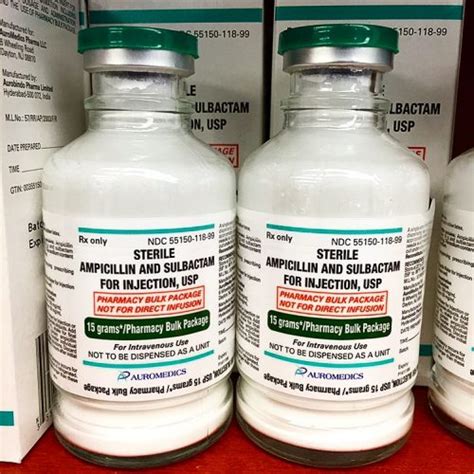 Ampicillin Sulbactam Unasyn
