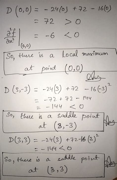 [solved] vector calculus find and classify the critical points of the