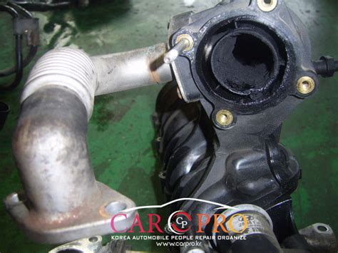 흡기크리닝 Egr쿨러 크리닝 정비 Dm싼타페 카프로샵