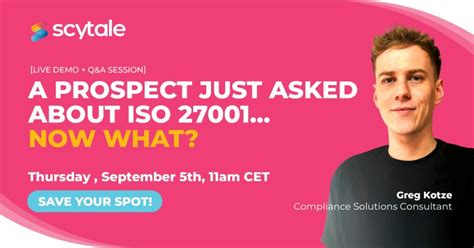 Scytale On Linkedin One Week Reminder Join Us Next Week For A Must