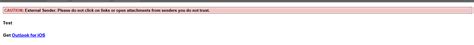 After Adding Html Code For External Mail Disclaimer The Email Font