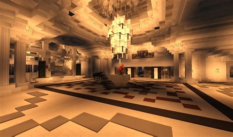 Minecraft Hotel Room Design