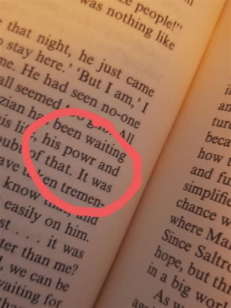 I Found A Spelling Error In A Book Ive Been Reading R Mildlyinteresting