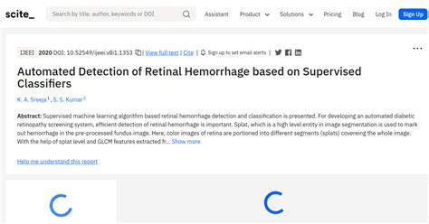 [citation Report] Automated Detection Of Retinal Hemorrhage Based On