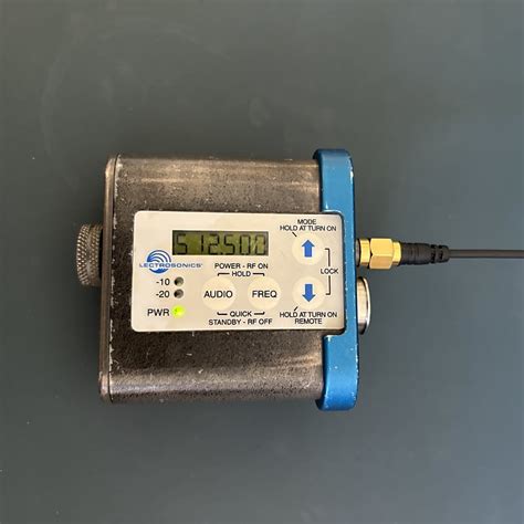 Lectrosonics SMQV E Wireless Transmitter Block Reverb