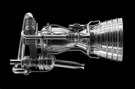 Merlin Rocket Engine Spacex Behance