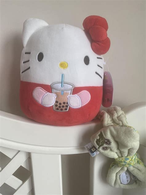 My Hello Kitty Boba Squishmallow🧋 Rsanrio