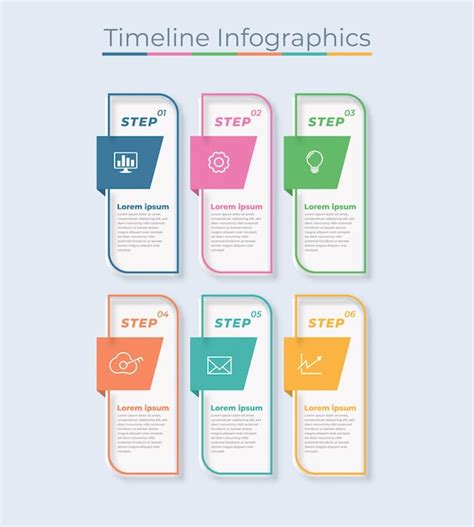 Premium Vector Timeline Infographics Design Marketing Icons Business Data Visualization With