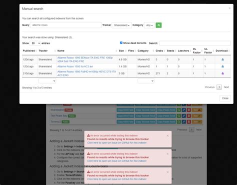 Shareisland Found No Results While Trying To Browse This Tracker