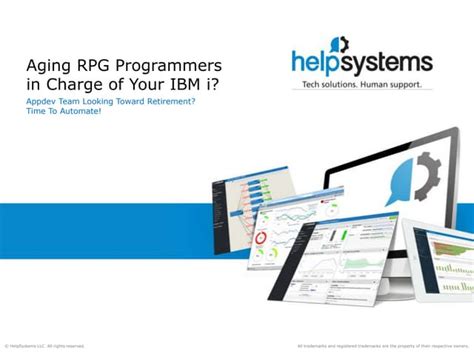 Aging Rpg Programmers In Charge Of Your Ibm I Ppt