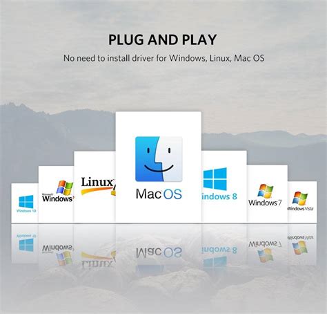 UGREEN 50280 USB KVM Switch Box 4 IN 1 OUT VGA Switch 1080P Sharing Video Adapter With 3 Port