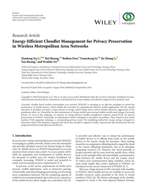 pdf energy efficient cloudlet management for privacy preservation in