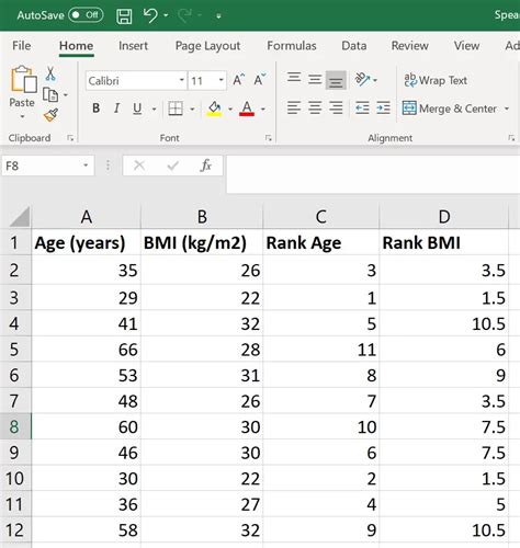 Spearman Rank Correlation Coefficient Excel Блог о рисовании и уроках