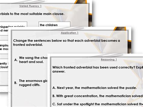 Year 4 Gps Using Fronted Adverbials Lesson Autumn Block 3 By Classroom Secrets Teaching
