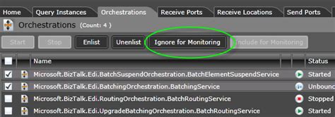 Differenciate Simple And Advanced Biztalk Application Monitoring In
